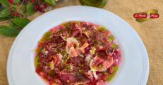 Receta de carpaccio de higos con jamón y parmesano